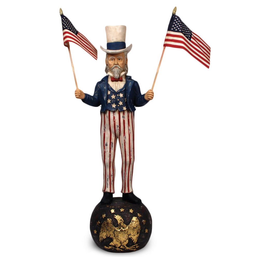 Uncle Sam Large by Bethany Lowe – Cuddle Decor