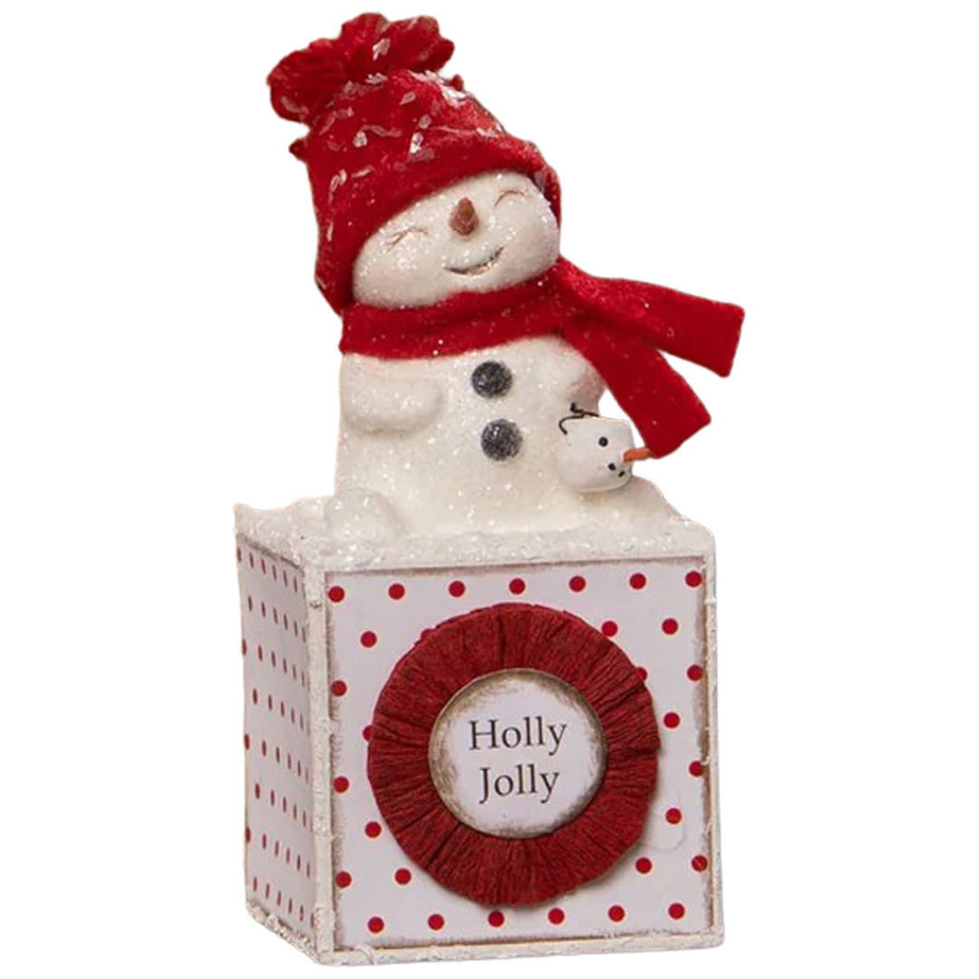 Holly Jolly Snowgirl by Michelle Allen – Cuddle Decor