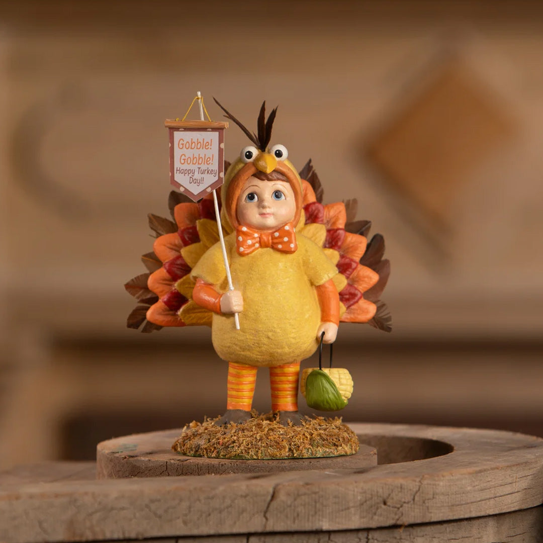 Tommy Turkey Boy by Bethany Lowe – Cuddle Decor