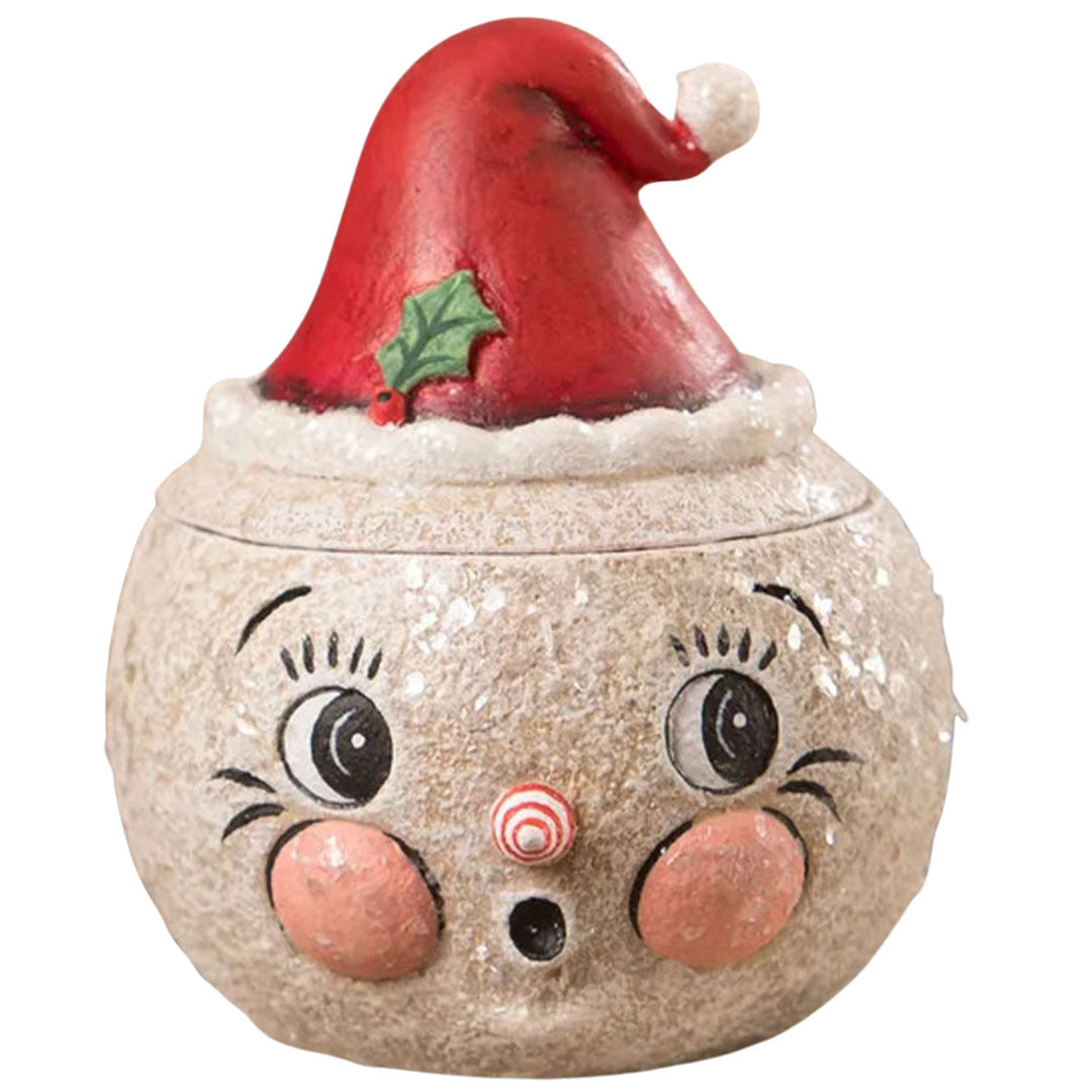 Ruby Flake Container Christmas Folk Art Figurine by Johanna Parker ...