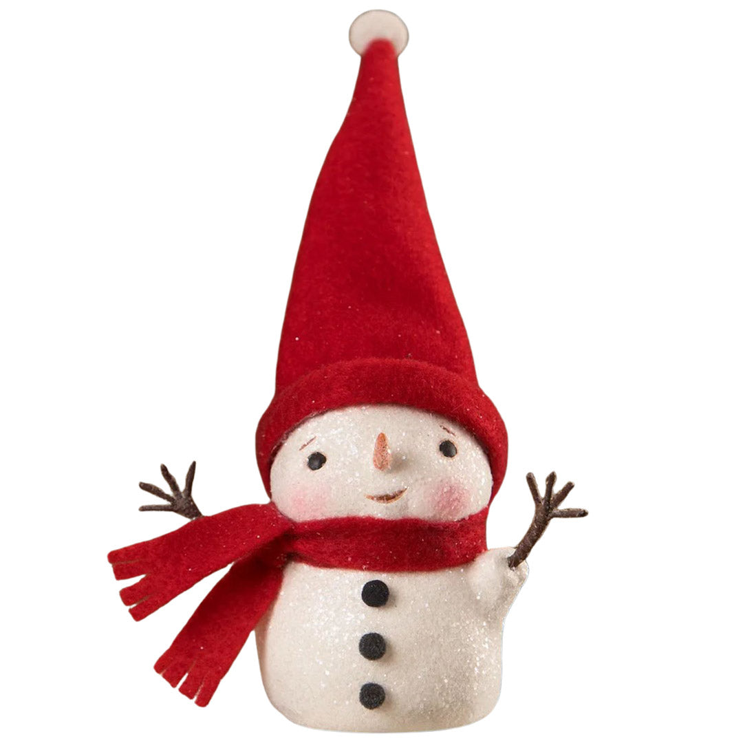 Warm and Cozy Wire Arms Snowman Christmas Figurine by Michelle Allen ...