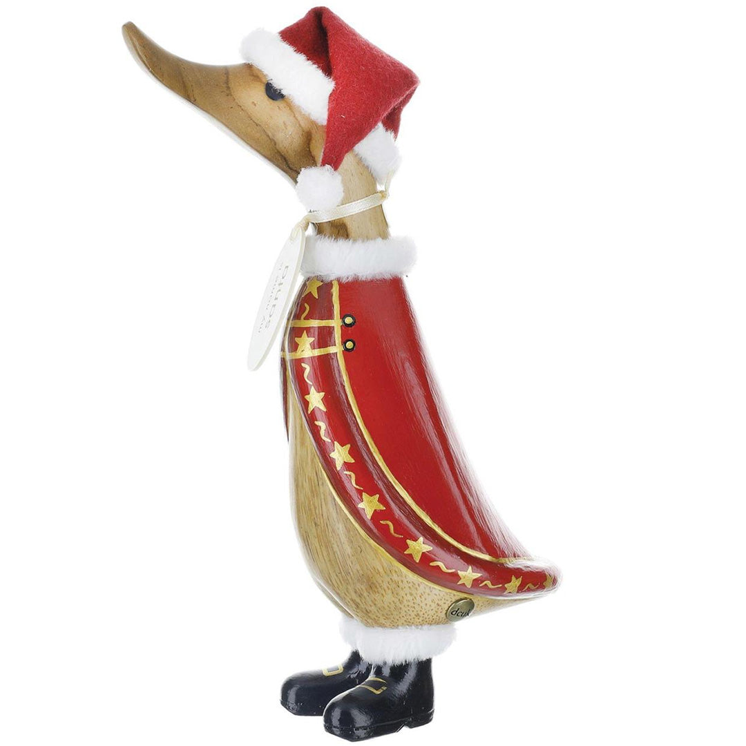 DCUK Christmas Duckling Santa 8.5" – Cuddle Decor