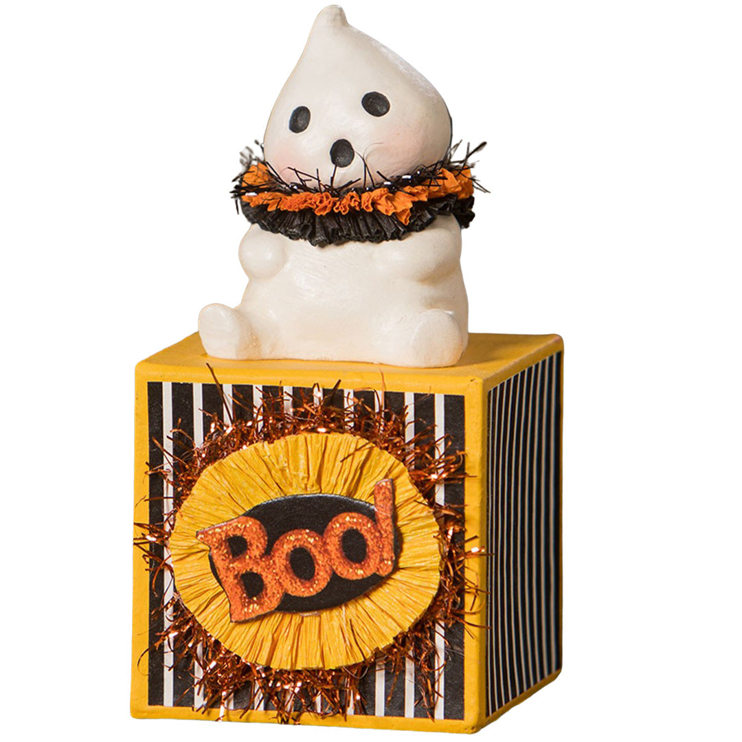 Boo on Block by Michelle Allen for Bethany Lowe – Cuddle Decor