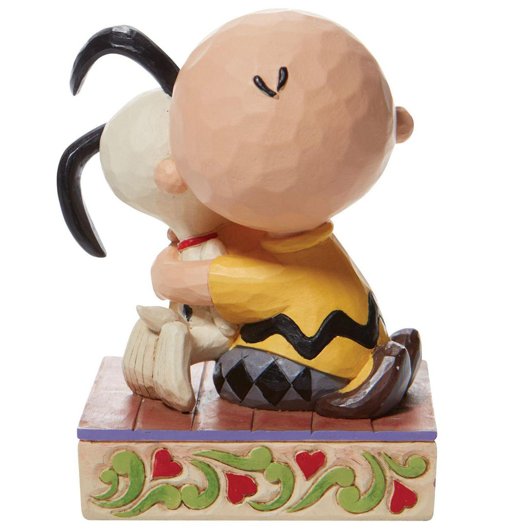 Charlie Brown & Snoopy Hugging by Jim Shore – Cuddle Decor