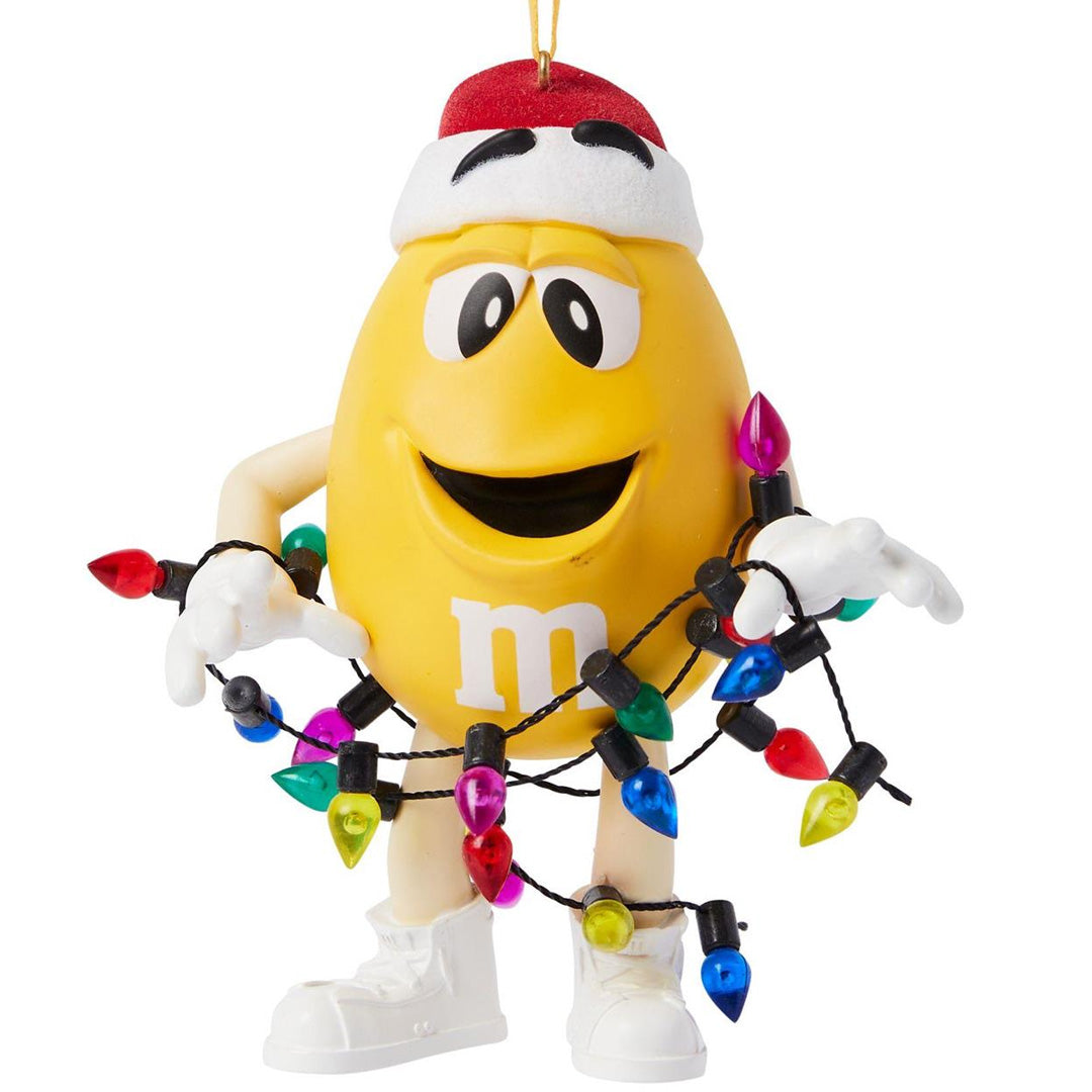 M&M'S Yellow Character in Lights Hanging Ornament by Studio Brands ...