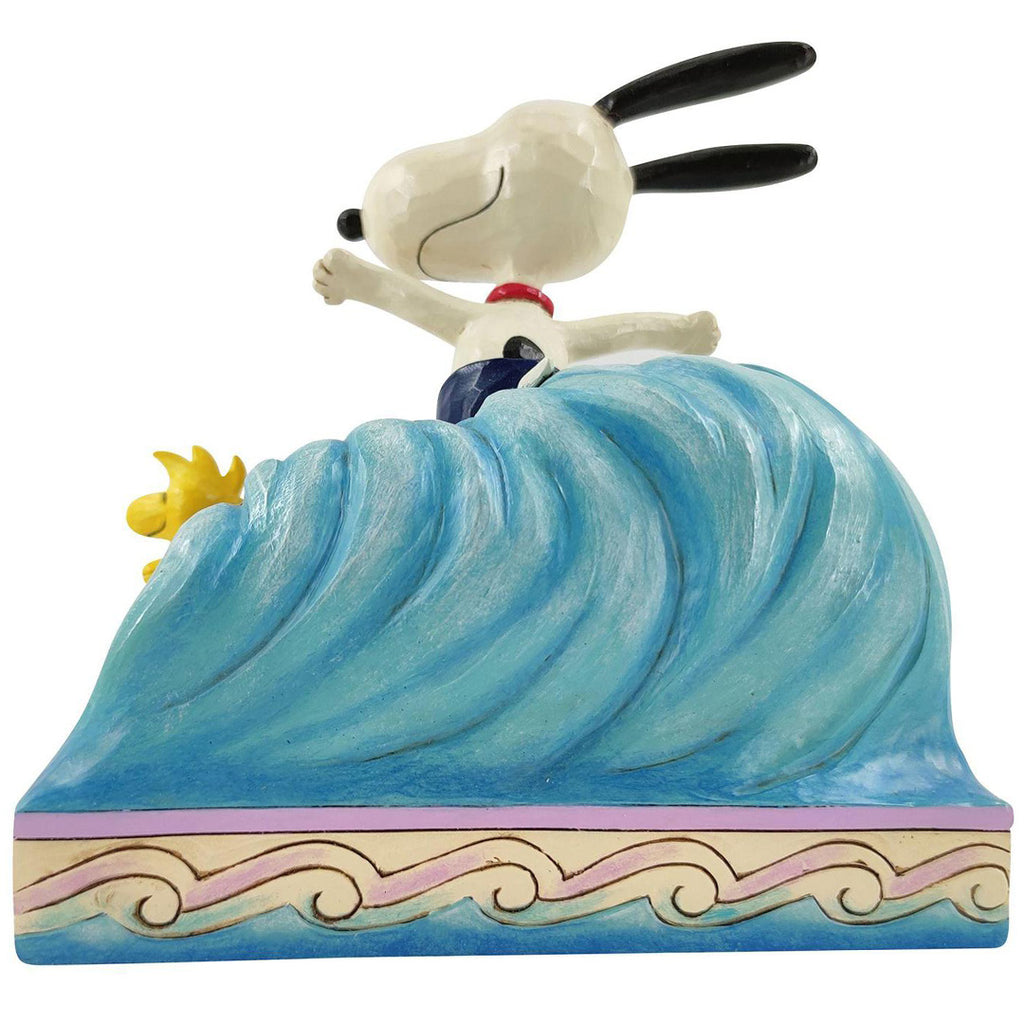 Snoopy & Woodstock Surfing by Jim Shore – Cuddle Decor