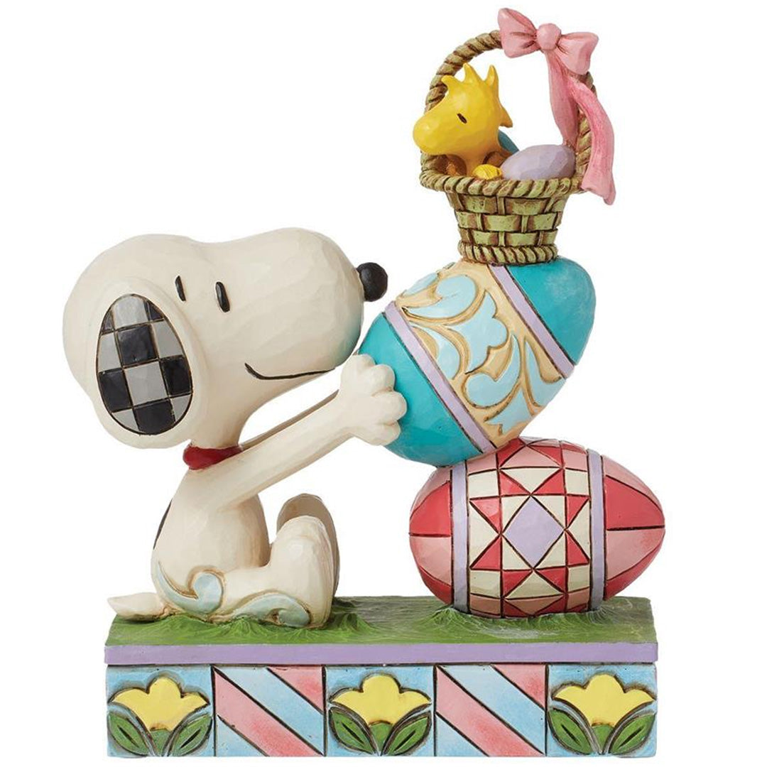 Snoopy & Woodstock stacked Egg by Jim Shore – Cuddle Decor