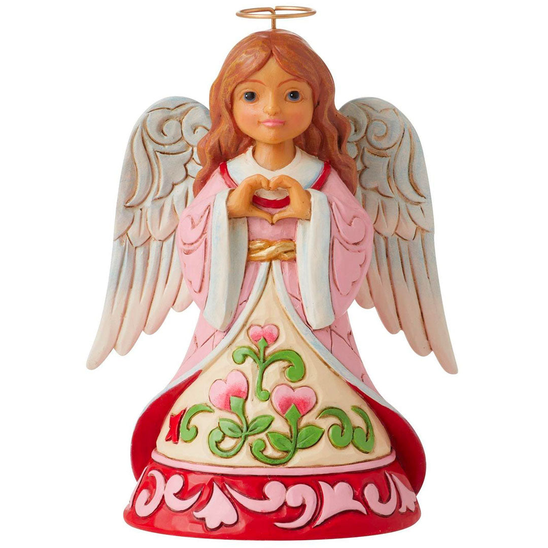 Angel Heart-shaped Hands Fig 4.37" by Jim Shore – Cuddle Decor