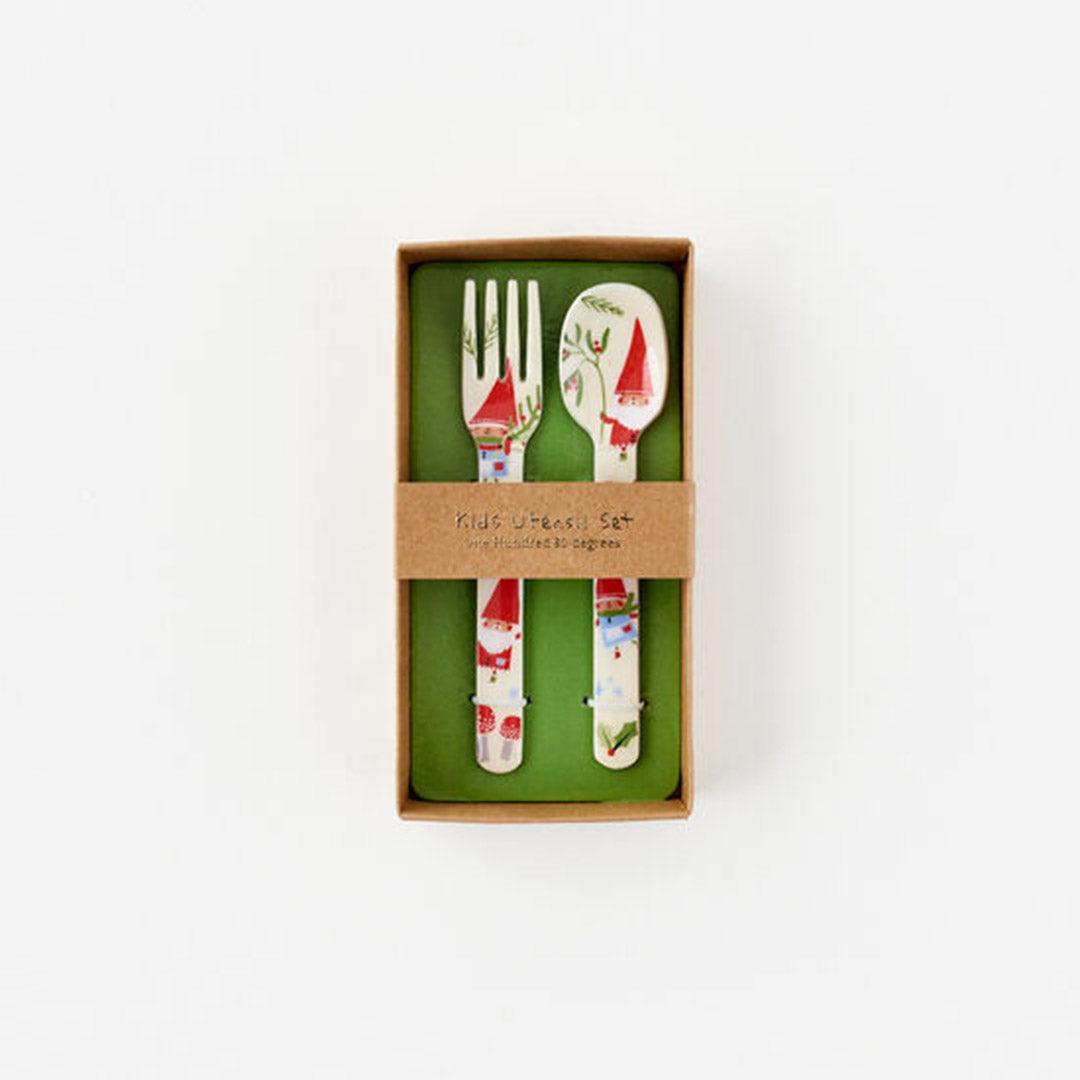 Authentic Official 180 Degrees Gnome Kids Spoon & Fork - Set of 2 ...