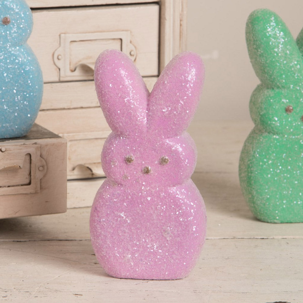 Peeps® for Bethany Lowe Designs Peeps Purple Bunny 6" | Cuddle Decor