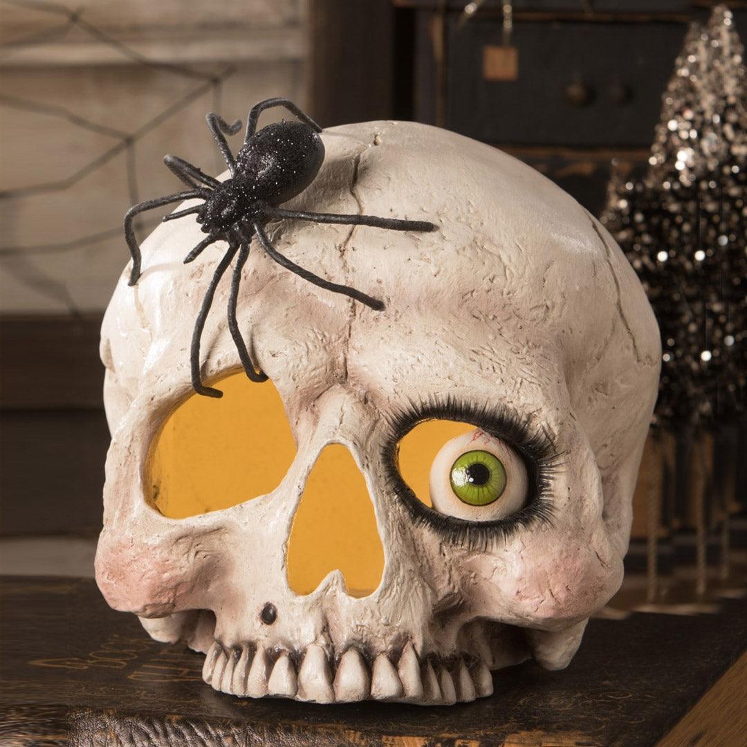 Bethany Lowe Designs Miss Skeleton Skull | Cuddle Decor