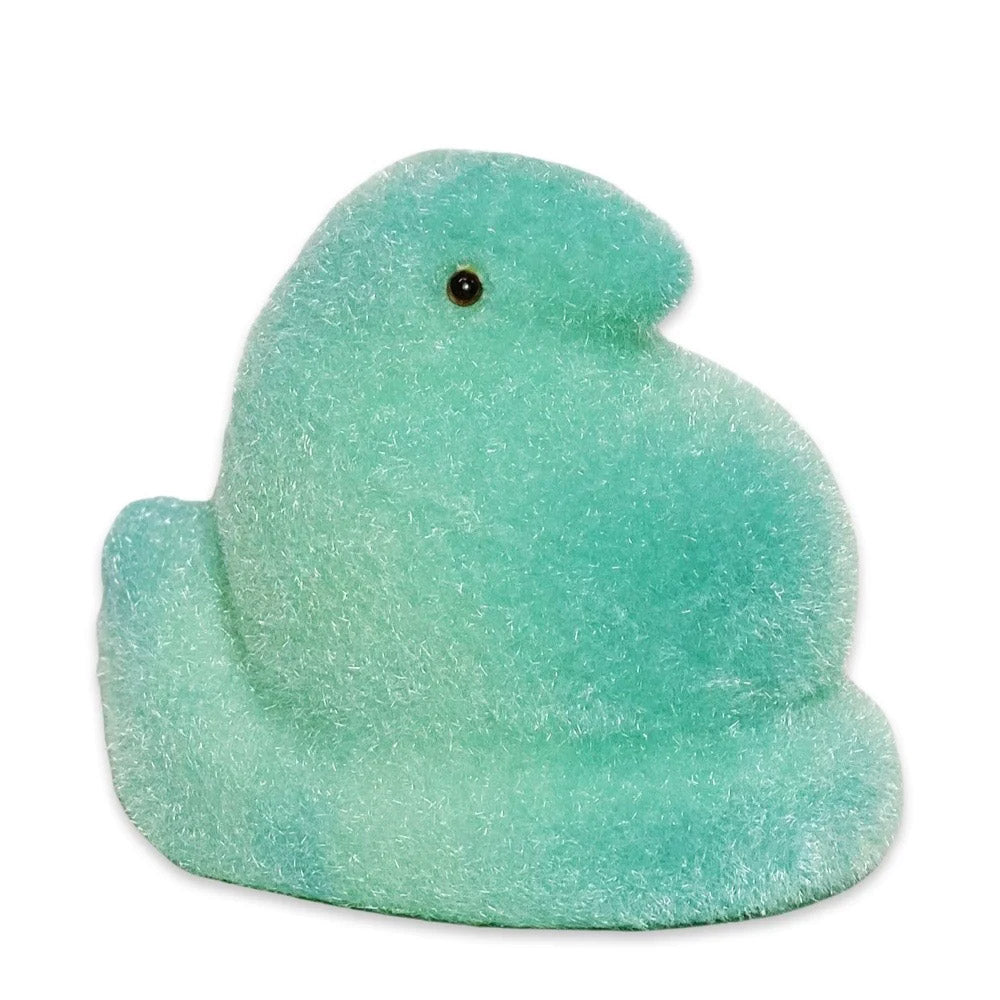 Aqua Flocked Peeps Large 12" by Peeps® – Cuddle Decor